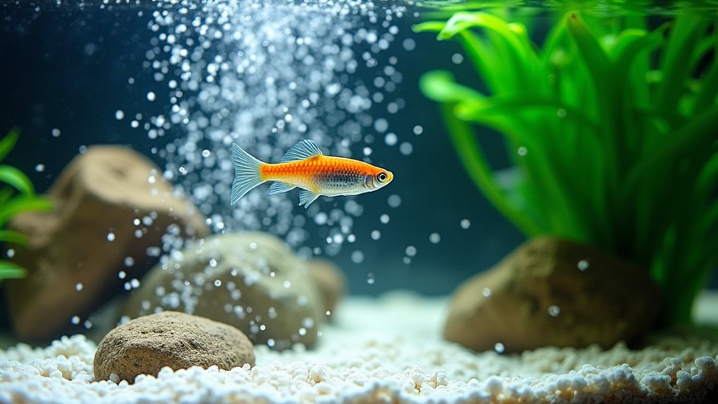 Why Is There White Stuff Floating in My Fish Tank?